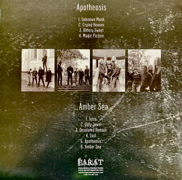 Silent Stream Of Godless Elegy “Apotheosis &…. Amber Sea” LP - Black ...